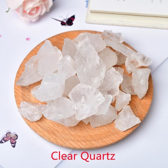 PIERRE VENDUE SEULE,Clear Quartz-1PC--Pierre brute de guérison Reiki ...
