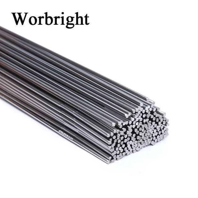 BAGUETTE TIG,2.0mm-10 pieces--tiges de soudage en aluminium, fil fourré, pas besoin de poudre ...
