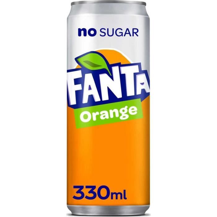 Fanta Zéro Orange 33 cl (pack de 6) - Cdiscount Au quotidien