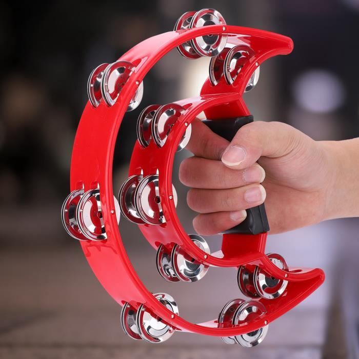 Garosa Percussions Instrument de musique à Percussion tambourin à ...