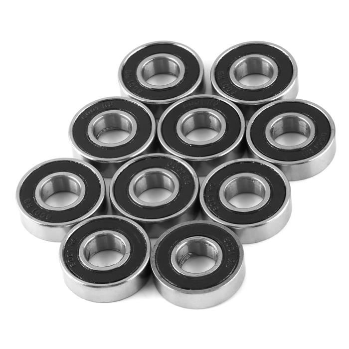 Roulements à billes - PWSHYMI - 6001-2RS - 10pcs - Acier - Résistance ...