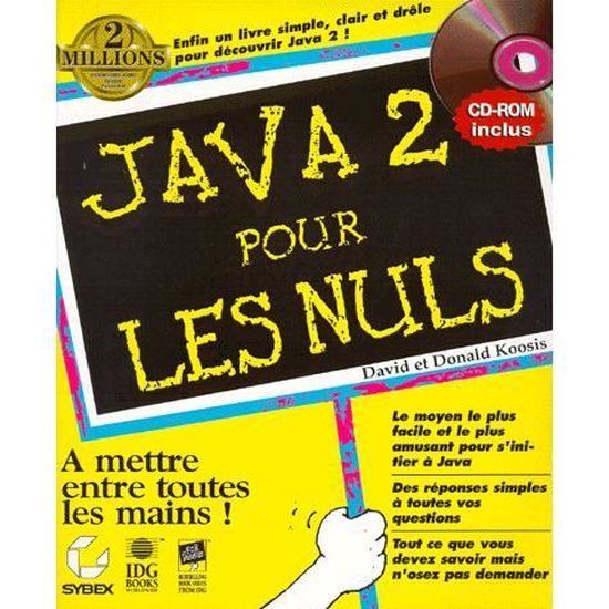 JAVA 2 POUR LES NULS. Avec un CD-Rom - Cdiscount Librairie