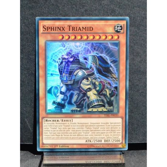 Carte YU-GI-OH TDIL-FR030 Sphinx Triamid Super Rare NEUF FR - Cdiscount ...