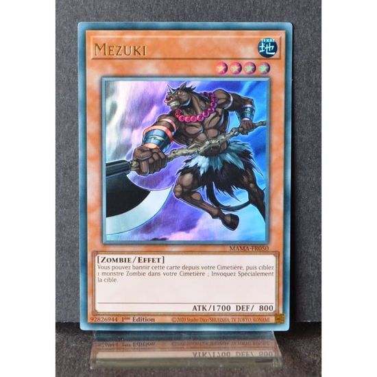 Carte YU-GI-OH MAMA-FR050 Mezuki NEUF FR - Cdiscount Jeux - Jouets