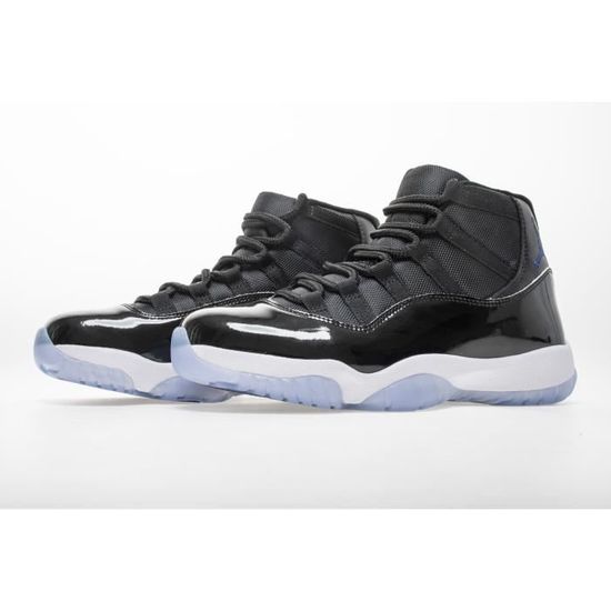 BASKETS x Airs-Jordans 11 Retro AJ11 High Space Jam 378037-003 Homme ...