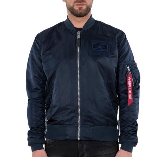 Bomber Alpha Industries MA-1 TT Custom - bleu foncé - XS Bleu foncé - Cdiscount Prêt-à-Porter