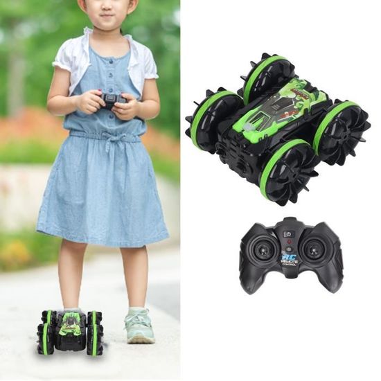 VGEBY RC Voiture Amphibie Stunt 2.4GHz Waterproof Télécommande Fil - Cdiscount Jeux - Jouets
