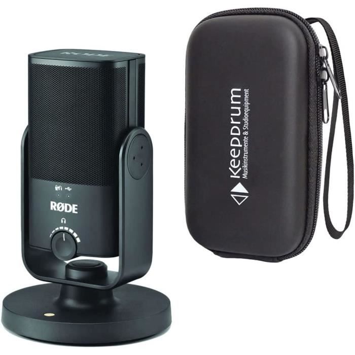 Rode NT-USB Mini microphone à condensateur USB avec étui souple ...