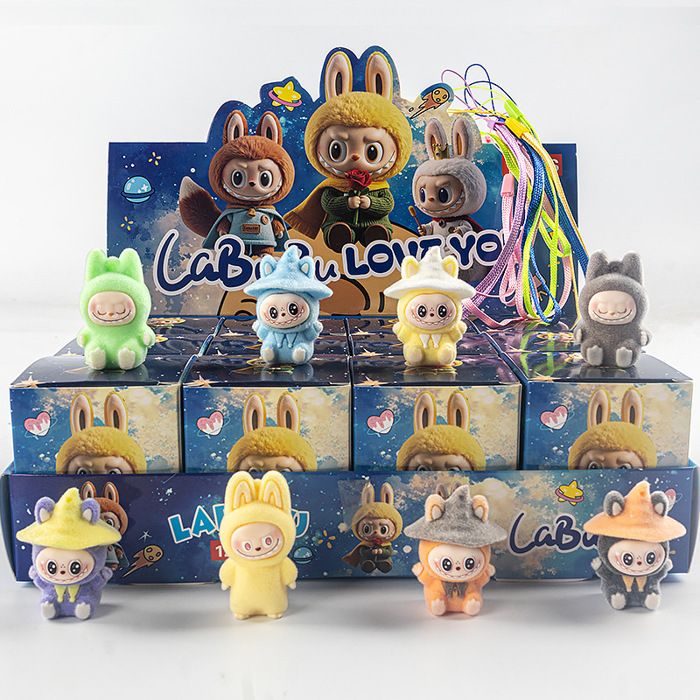 Aléatoire 12 pcs - Labubu - magie - Boîtes Surprises Kawaii en PVC ...