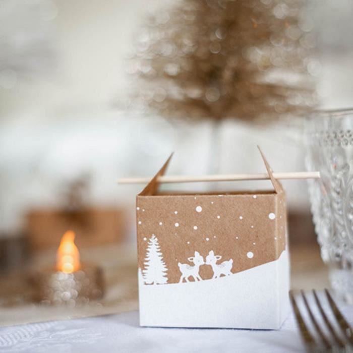 8 JOLIS CONTENANTS FAON POUR NOEL - Cdiscount Maison