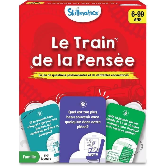 Jeu De Cartes-Train De La Pensée, Cadeaux, Connexion Familiale Et ...