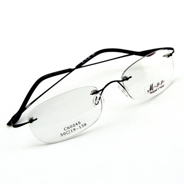 Monture de lunettes de vue percée invisible LC6024 Noir - Achat / Vente ...