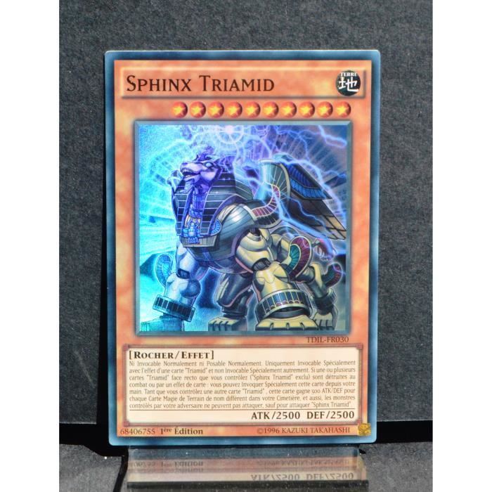 Carte YU-GI-OH TDIL-FR030 Sphinx Triamid Super Rare NEUF FR - Cdiscount ...