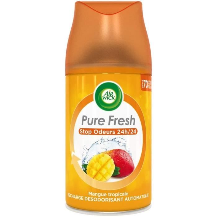 Air Wick Desodorisant Maison Recharge Diffuseur Freshmatic Mangue ... Air Wick Desodorisant Maison Recharge Diffuseur Freshmatic Mangue ...