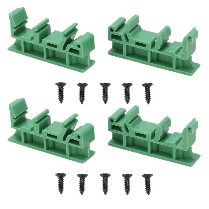 Duokon Adaptateur rail DIN C45 2 Ensembles Support de Montage de Carte ...