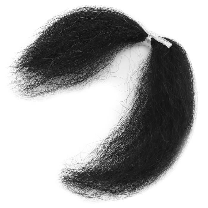 Fausse barbe de visage réutilisable à effets spéciaux GOTOTOP - Noir ...