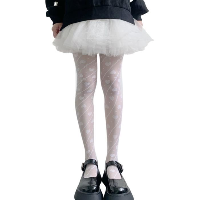 Collant,Bas longs pour femmes, Leggings pour filles, serré, imprimé ...