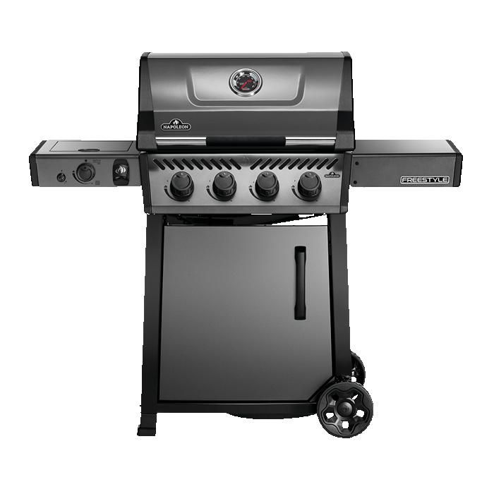 Barbecue à gaz Napoleon Freestyle 425 Sizzle Zone - Chariot avec porte ...