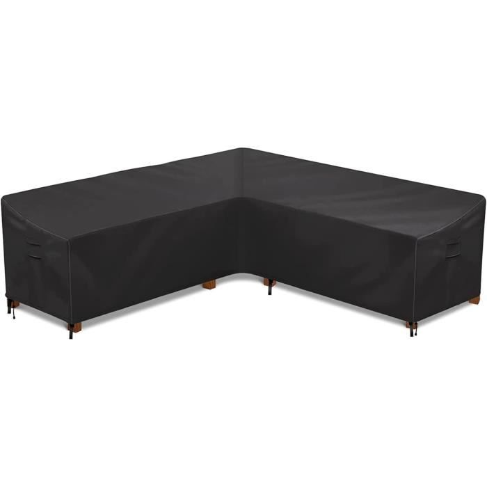 GEBIN Housse de Protection pour Meubles de Jardin en Forme de L ...