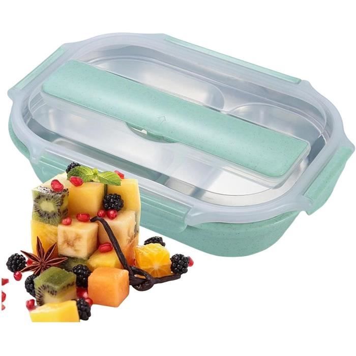 Boîte À Bento | Boîte À Bento 3 Compartiments Pour Adulte - Bento Lunch ...