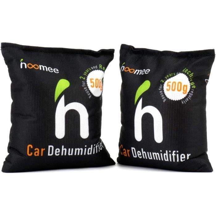 Sac Déshumidificateur Pour Maison, 2X500G Déshumidificateur Réutilisable 2 Ans, Réduit L ...