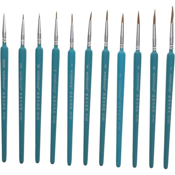 11 stylos à dessin au trait pinceaux à pointe fine pinceaux extra fins pinceaux à aquarelle ...