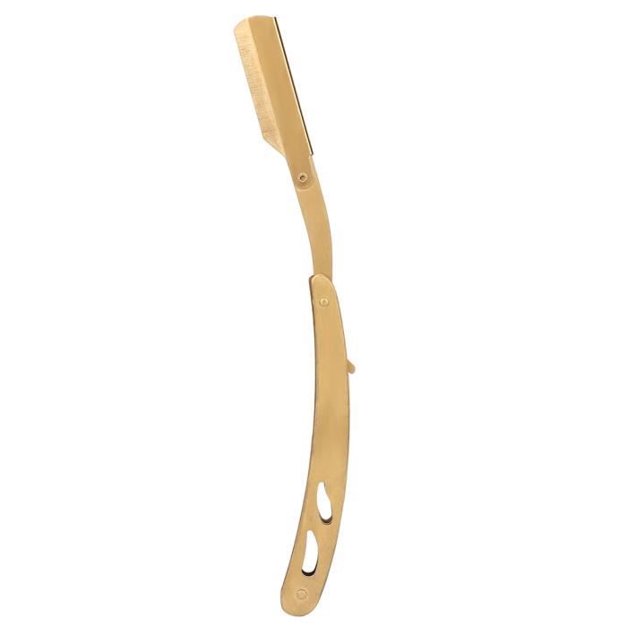 Pliant manuel barbe rasoir classique visage toilettage cheveux rasage ...