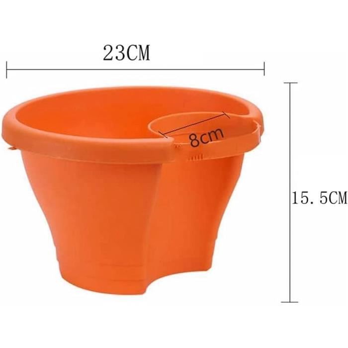 Lot De 3 Pots De Fleurs Pour Tuyau D'Évacuation, Pot De Fleurs, Pot De ...