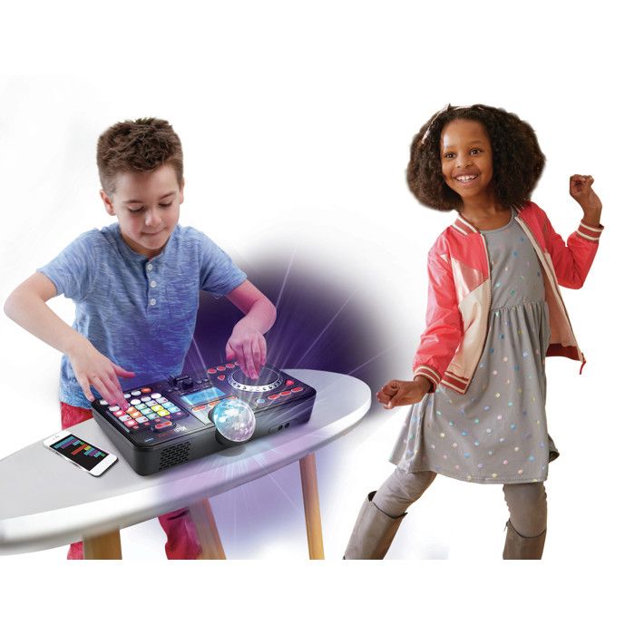 Mélangeur DJ - HASBRO - KIDISTAR - Microphone intégré - Effets audio ...