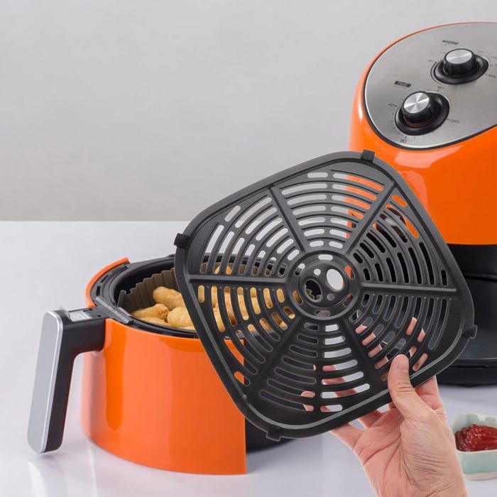Grille antiadhésive pour friteuse à air - GREENVEA - Dimensions 22.5x22 ...