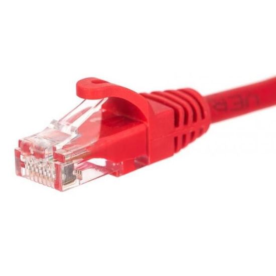 NETRACK Cordon de raccordement CAT6 UTP 2 m Rouge 2 - BZPAT26R ...