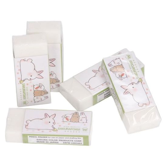 VBESTLIFE gomme d'art 5 pièces gomme Texture douce nettoyage facile ...