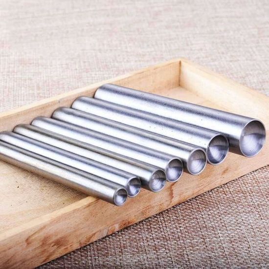 GG00576-Outil de poinçonnage à la main pour l'artisanat du cuir. Rivet ...