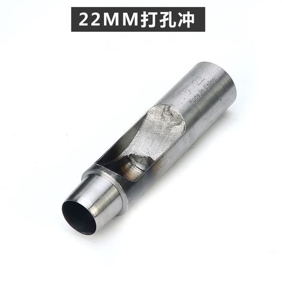 POINCON,22mm--Poinçon rond en cuir, outil à main en Silicone, de haute ...