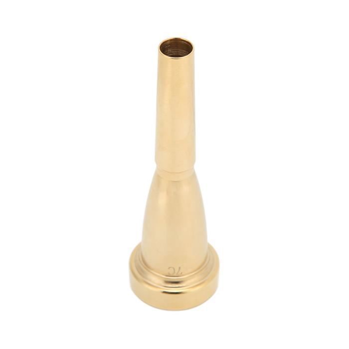 Embouchure de trompette Embout de trompette 3C, matériau en cuivre ...