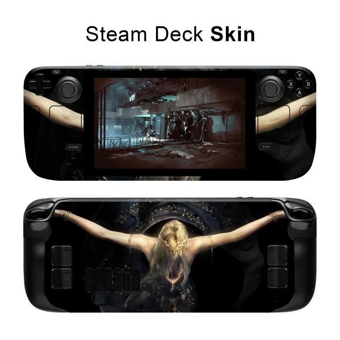 Ensemble complet de décalcomanies de protection pour console Steam Deck ...