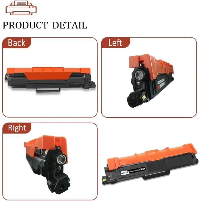 Cartouche Toner Noir Compatible TN-247 TN247 TN-243 TN243 pour Brother ...