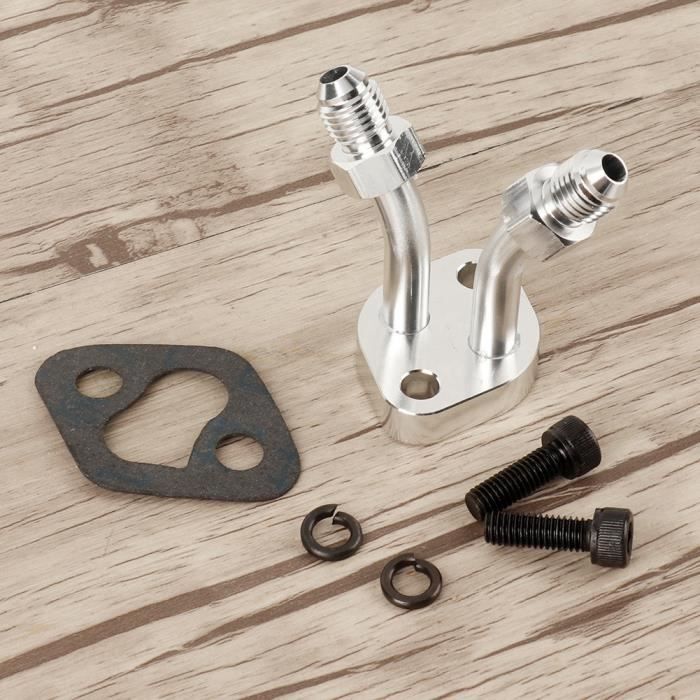 Raccord de bride d'eau Turbo ASHATA pour Toyota CT9 CT12 CT20 - Blanc ...