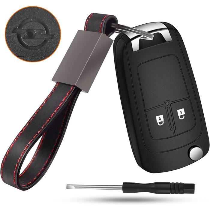 Coque de clé de Voiture avec 2 Boutons Télécommandes de compatible avec ...