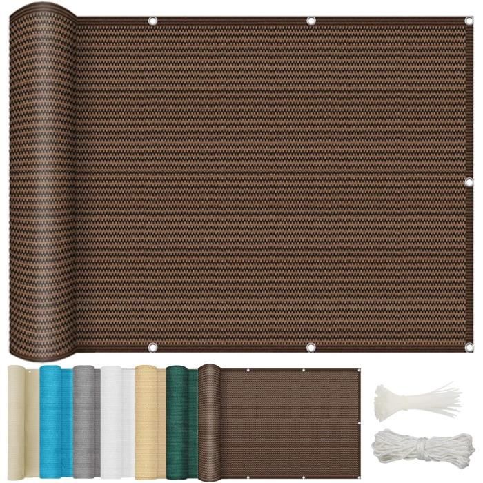 Brise-Vue Balcon Clôture 130 X 250 Cm Écran Brise-Vue, Pare-Vue De ...