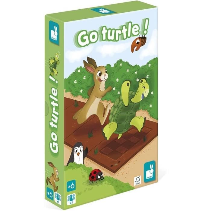 Go Turtle Jeu De Société Enfant Jeu De Stratégie En Solitaire Thème Du Lièvre Et De La Tortue ...