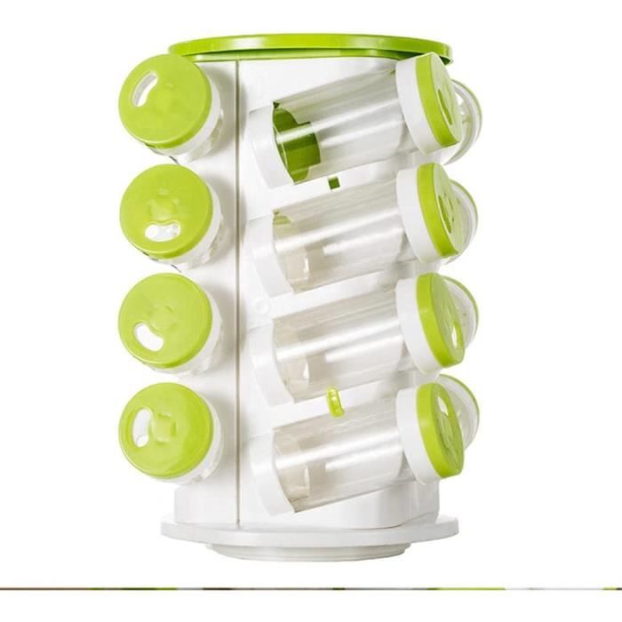 Étagère À Épices Rotative En Plastique - Organisateur À Épices Pour ...