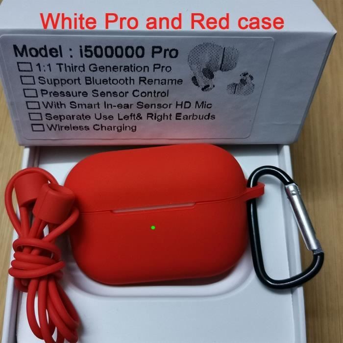 I500000 Pro Tws casque sans fil 1:1 air 3 capteur de pression bluetooth ...