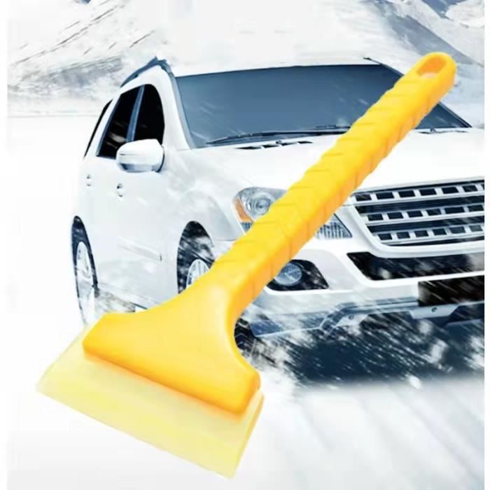 Raclette-dégivrant,Grattoir à glace en caoutchouc pour voiture, pelle à ...