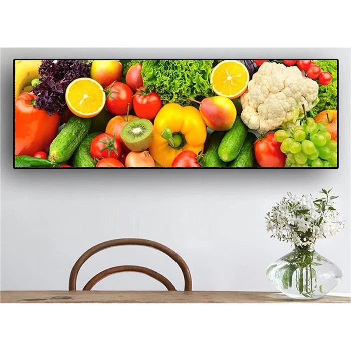 Diamond Painting Fruit Et Légume, Diy 5D Diamond Painting Kits Complet ...