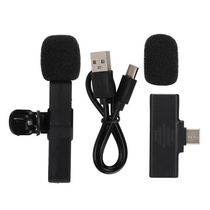 HURRISE micro cravate sans fil Microphone cravate sans fil Plug and ...