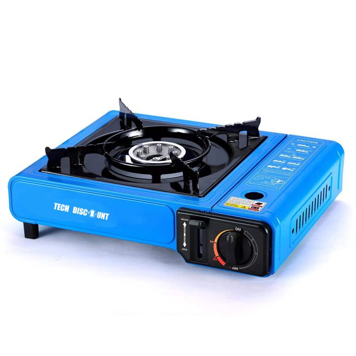 Carte poêle magnétique TD® portable Cass hot pot barbecue poêle ménage gaz butane voiture ...