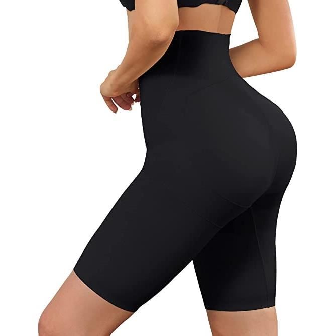 JUNLAN Taille Haute Short Pour Femme, Shaper Gainant Pour Controler de ...