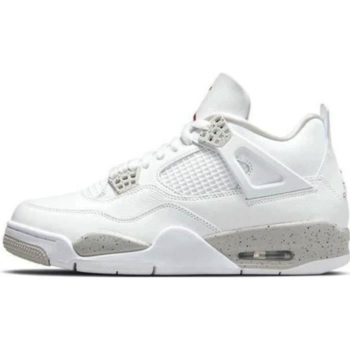 Basket s Jor.dans 4 “White Oreo”CT8527-100 oréo blanc Blanc - Cdiscount ...