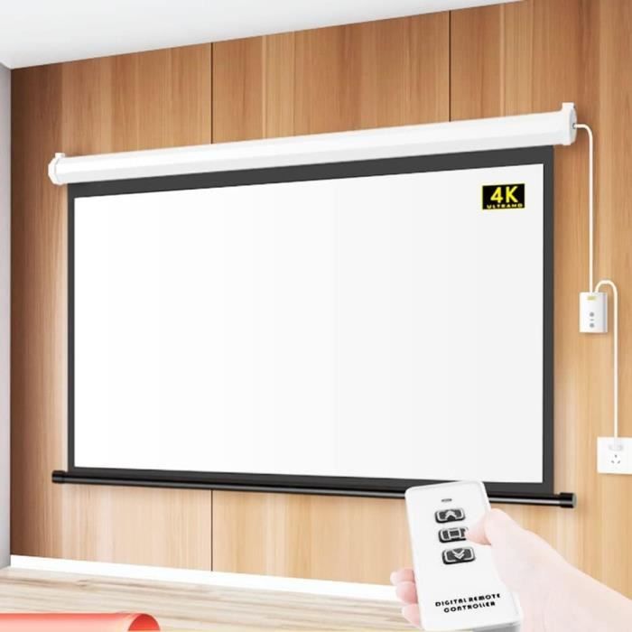 Écran De Projection Électrique Professionnel,Écrans Hd 4:3 16:9,Écran ...